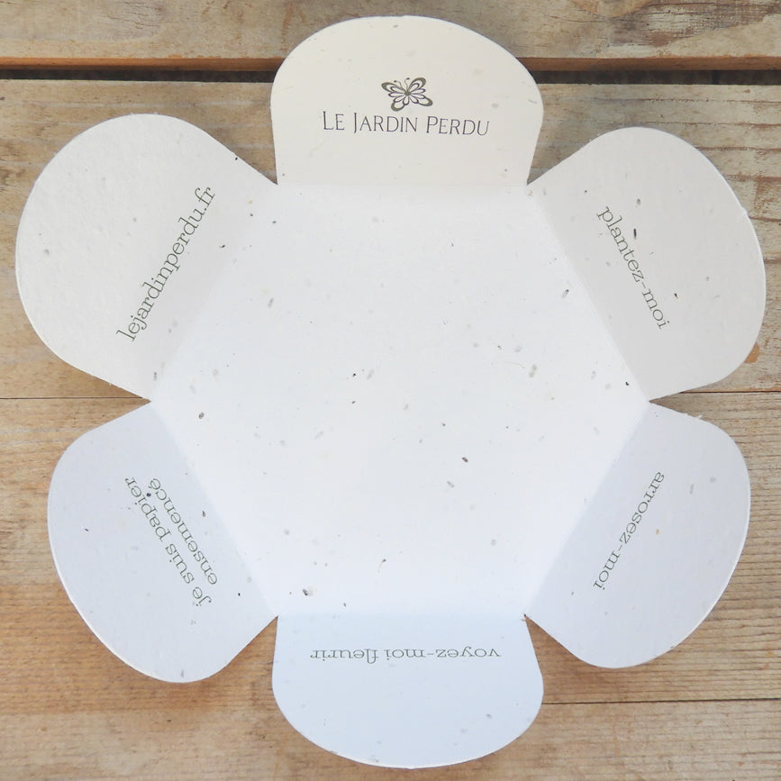 How to fold your Petal Envelope - Le Jardin Perdu
