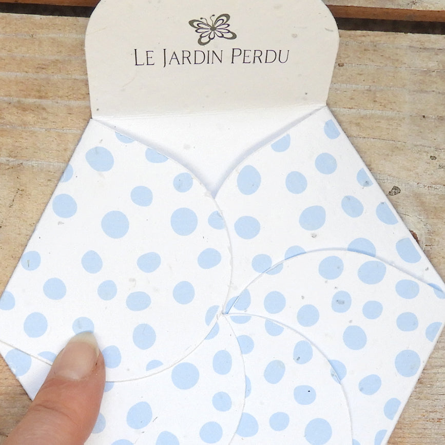 How to fold your Petal Envelope - Le Jardin Perdu